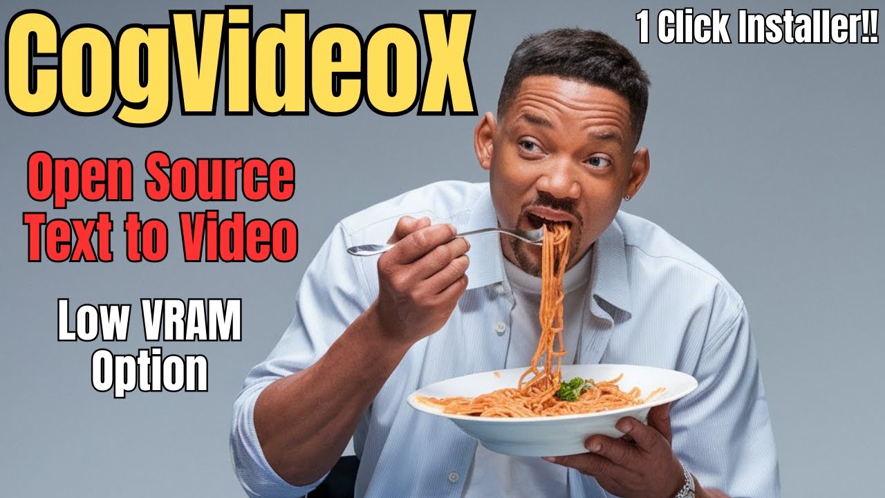 Free AI Text to Video Generator - CogvideoX - Run Locally With Just One ...